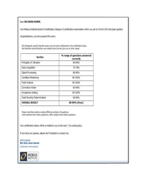 Mobius Institute Certification Pdf