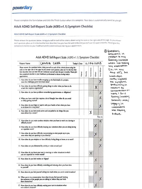 Adult Adhd Self Report Pdf
