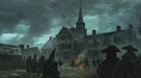 Salem Witch Trial Stock Illustrations 9 Salem Witch Trial Stock