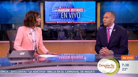 Leader Jeffries On Televisa Univisions Despierta America Youtube