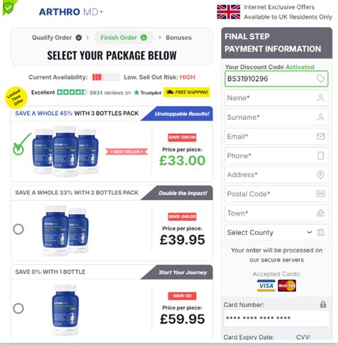 Arthro Md Joint Support Uk How It Work Benefits Real Reviews