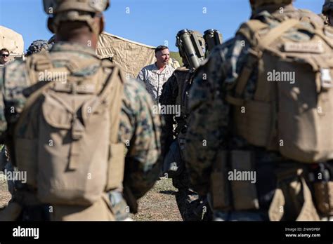 Us Marine Chief Warrant Officer 4 James Hussey The Regimental Gunner