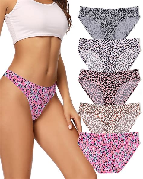 Voenxe Women Bikini Underwear Seamless Breathable Ladies Panties No