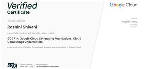 roshini shivani tanari on linkedin edx newskills certification