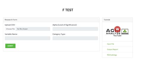 F Test Theory Solved Example And Demonstration In Agri Analyze