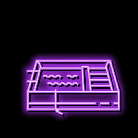 Solvent Extraction Tanks Copper Neon Glow Icon Illustration 20572734