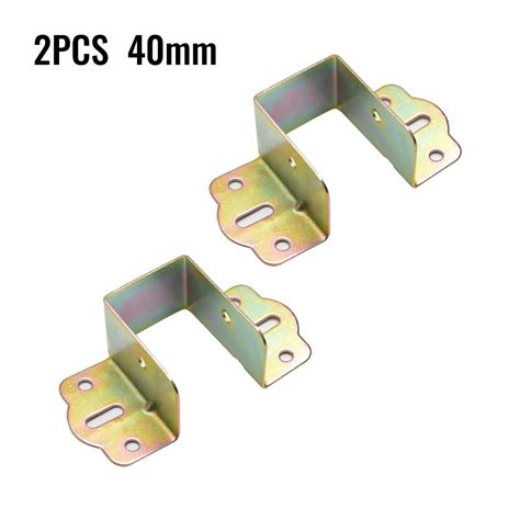 Iron Bed Rail Brackets Kit Metal Pack Replace 2 Pi Grandado