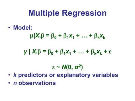 Bayesian Regression Intro With R Ppt