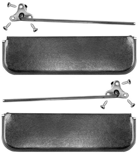 1947 1953 Chevy And Gmc Pickup Sun Visor Set ~ Black Body Shop Price