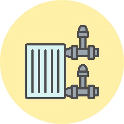 Radiator Vector Icon 16484595 Vector Art At Vecteezy