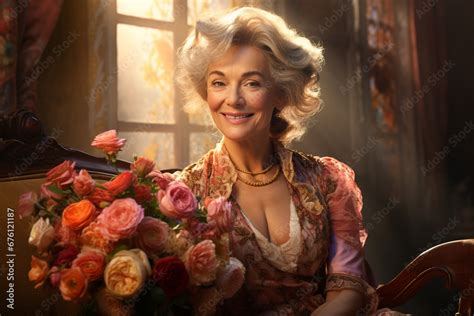 Beautiful Old Lady Incredible Old Age Seniorita Grandmother Granny