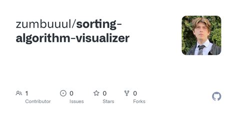 Github Zumbuuulsorting Algorithm Visualizer