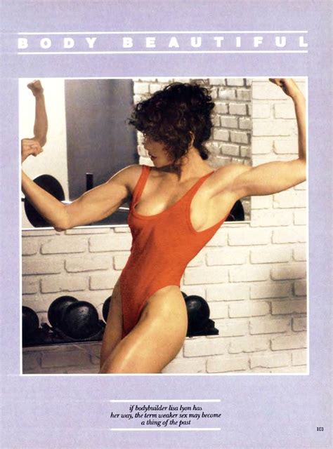 Lisa Lyon Pipe And Pjs Pictorials