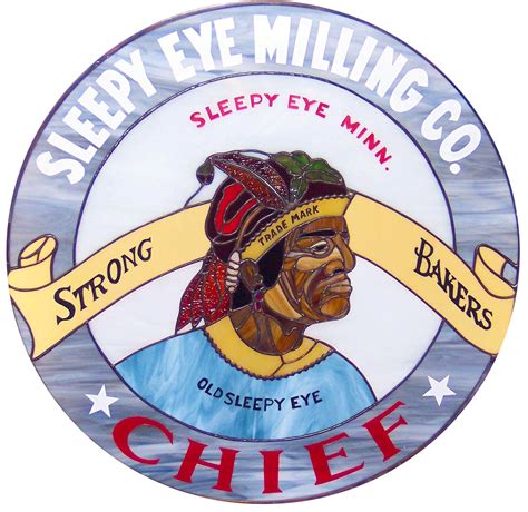 Sleepy Eye Stained Glass Stained Glass Hobbyists Arts And Crafts