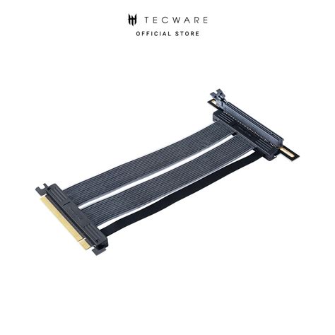 Tecware Pcie Gen 40 Riser Cable 180 Degree Length 20cm Shopee Malaysia