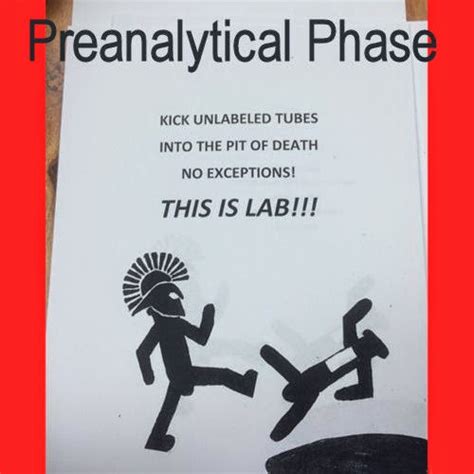 Medical Laboratory And Biomedical Science Preanalytical Phase