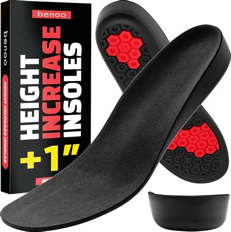 Height Increase Insoles For Men 1 Inch Instant Height