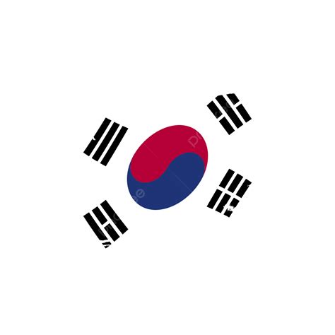 한국 국기를 흔들며 브러시 스트로크 클립 아트 Hd 이미지 한국 국기 브러시 한국 국기 클립 아트 한국의 날 PNG 일러스트 및 벡터 에 대한 무료 다운로드