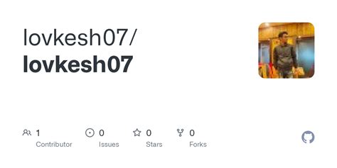 Github Lovkesh07 Lovkesh07