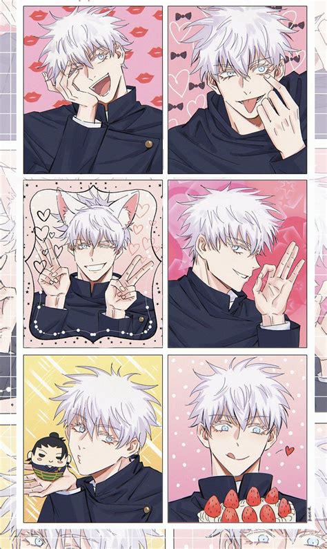 Gojo Satoru Anime Cute Pictures Anime Art
