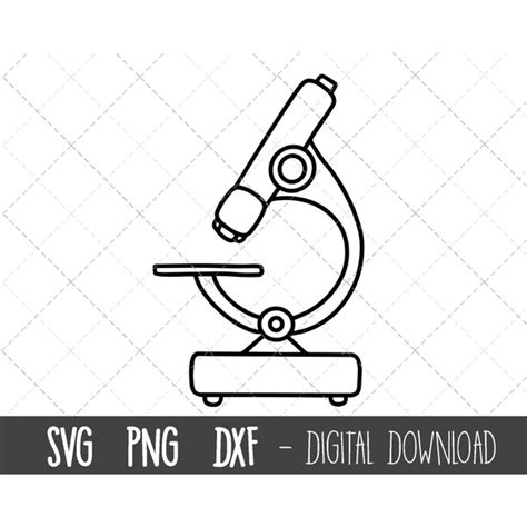 Microscope Svg Science Svg Science Clipart Microscope Png Inspire Uplift