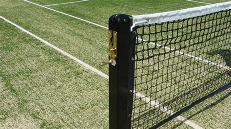 Wimbledon Style Wooden Tennis Posts Grass Tennis Club