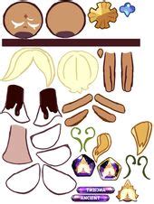 Shadow Milk Cookie Paper Doll