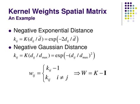 Ppt Spatial Econometric Analysis Using Gauss Powerpoint Presentation