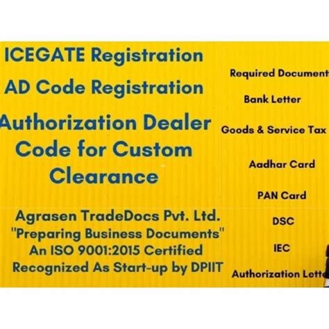 Ad Code Registration Services In Mumbai Id 2853969908330