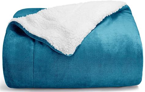 Wavve Sherpa Fleece Blanket King Size Winter Blanket Fluffy