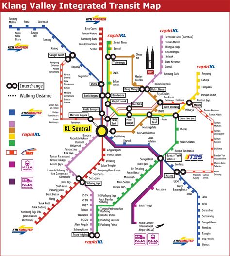 Lrt Mrt Map Malaysia