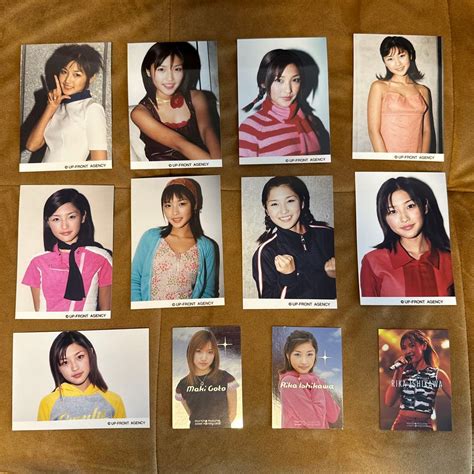 元モーニング娘。石川梨華 生写真9枚カード3枚（後藤真希付） メルカリ