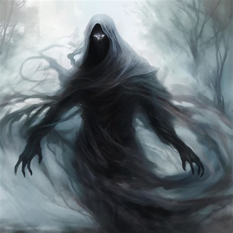 Premium Ai Image Shadow Ghost Generative Ai