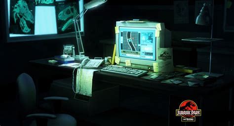 Classic Jurassic Park Computer