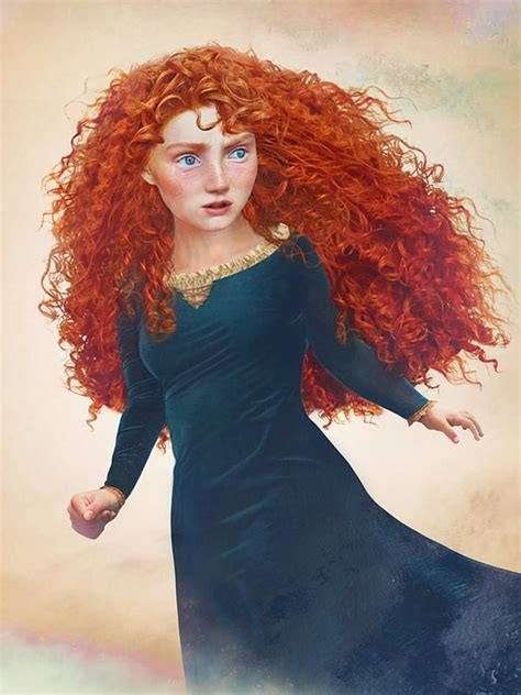 Real Life Merida Best Disney Princess Fan Art Popsugar Love Uk
