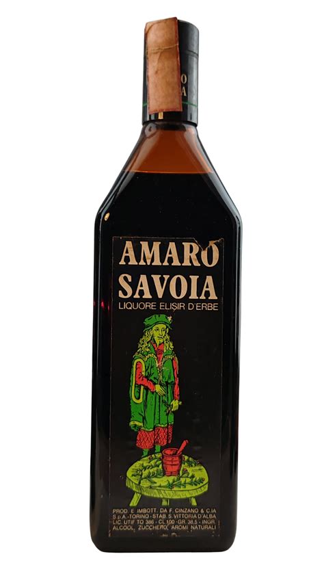 Amaro Savoia 1970s Winerited