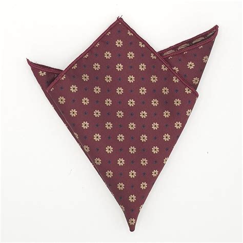 Pattern Pocket Square Camicie Roma