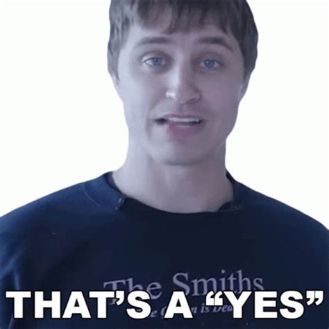 Thats A Yes Danny Mullen Sticker Thats A Yes Danny Mullen The Answer