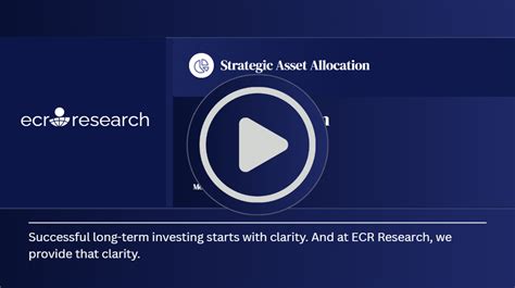 Strategic Asset Allocation Ecr Research