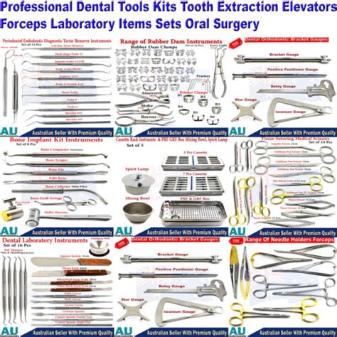 London Instruments Medspo Dental Extraction Kit With Elevators