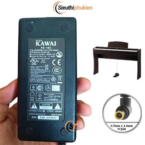 Kawai Ps 154 Ps 153 Electric Piano Power Cord 15v 4a Original Shopee