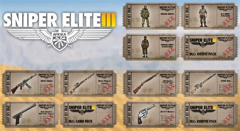 Co Optimus News Sniper Elite 3 Dlc Packs And Hunt The Grey Wolf