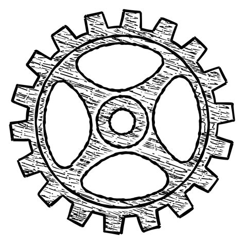 Cogwheel Drawing
