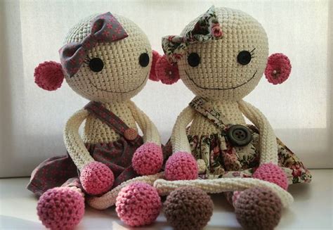 Crocheted Dolls Amigurumi Lilleliis Pattern