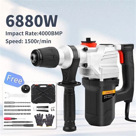 【cod】7880w Jack Hammer Drill Heavy Duty Rotary Hammer Drill Chipping