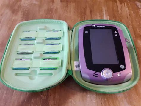 Leapfrog Leappad 2 Explorer With 8 Games And Charger Case £2499 Picclick Uk