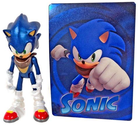 Sonic The Hedgehog Sonic Boom Sonic Action Figure Metallic Loose
