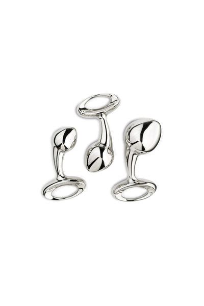 Pure Plug Small • Stainless Steel • Njoy Premium Sex Toys Darkest Fox