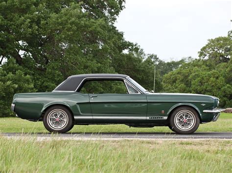 Ivy Green 1966 Ford Mustang