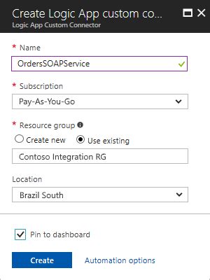 Create An Azure Logic Apps SOAP Custom Connector Preview Microsoft Learn